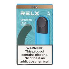 RELX POD MENTHOL PLUS 5% – Vapeandco.pk